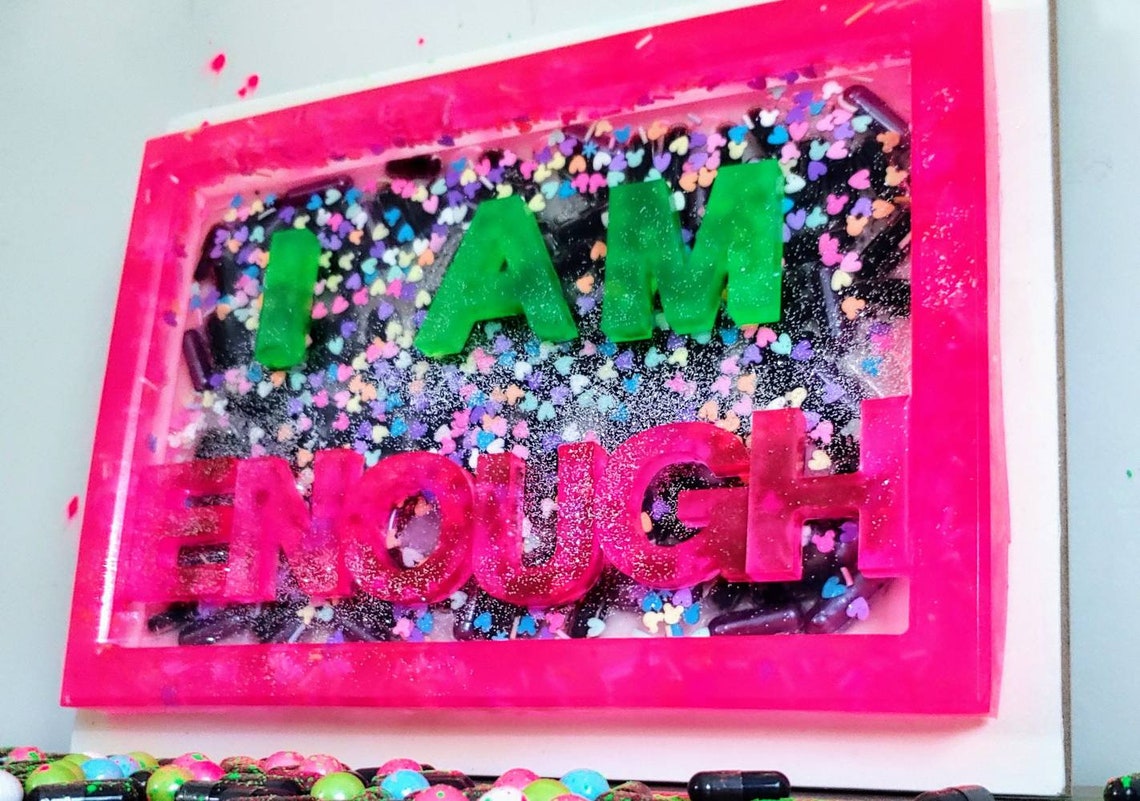 Shadow Box Wall Art Pop Art Resin Art 3-D Art Office - Etsy