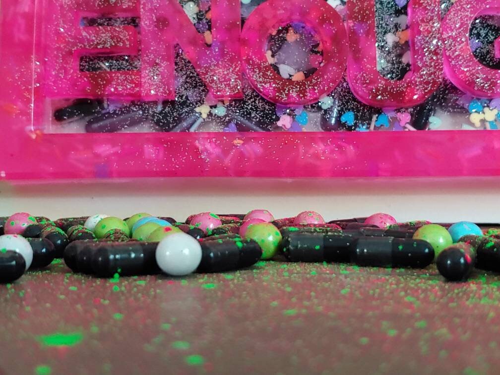 Shadow Box Wall Art Pop Art Resin Art 3-D Art Office - Etsy