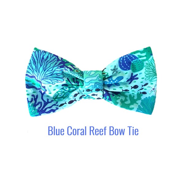 Coral Bow Tie - Etsy
