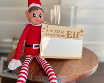 Elf Message Board, SVG Digital Download, Elf Prop, Christmas Fun ...