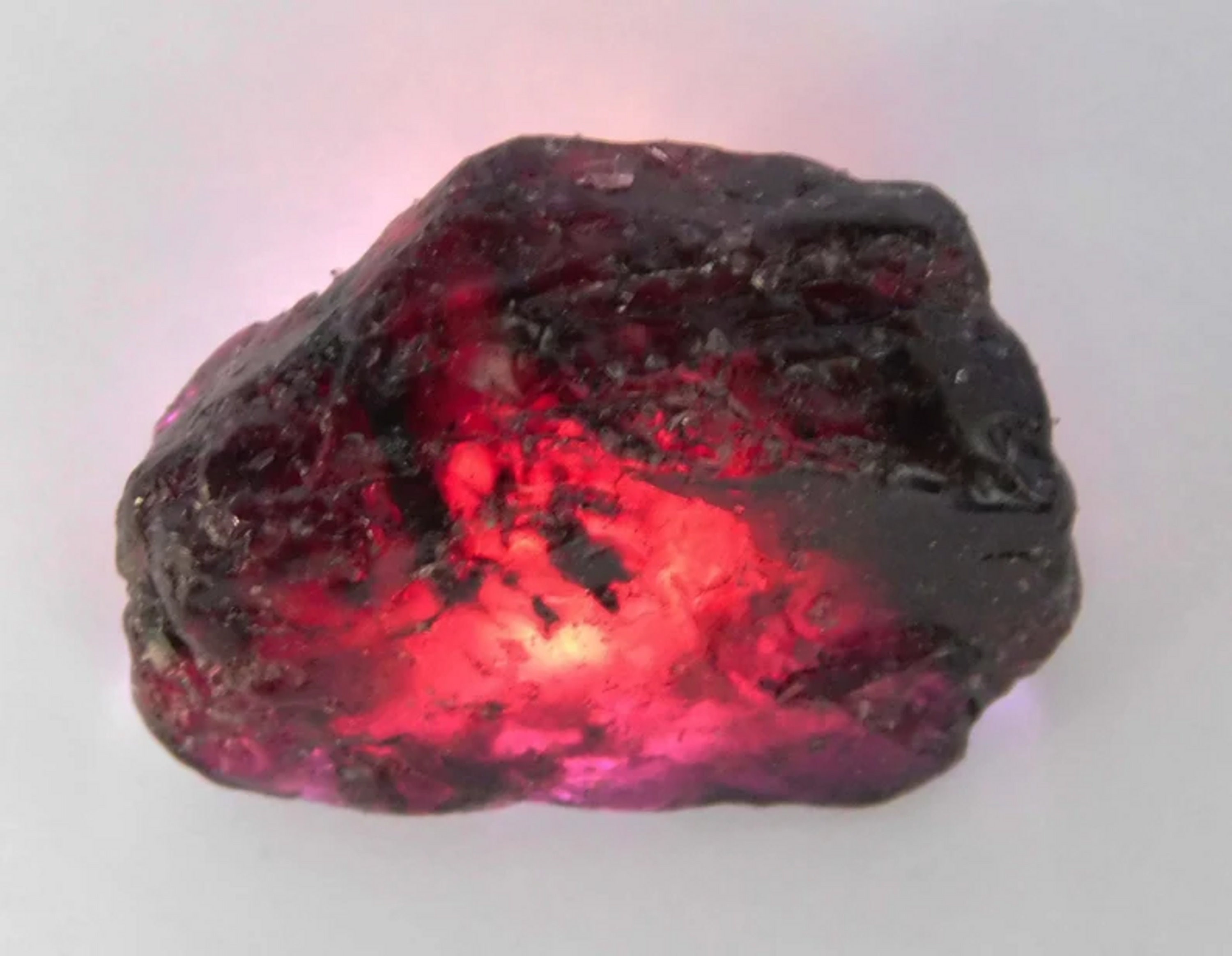 55-60 Ct Natural Red Garnet Rough Stone Untreated Large Raw Natural ...