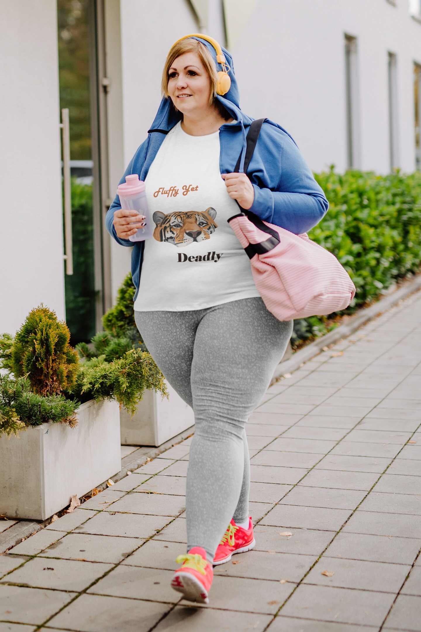 Fluffy yet Deadly T-shirt Plus Size Clothing Cute Plus Size - Etsy