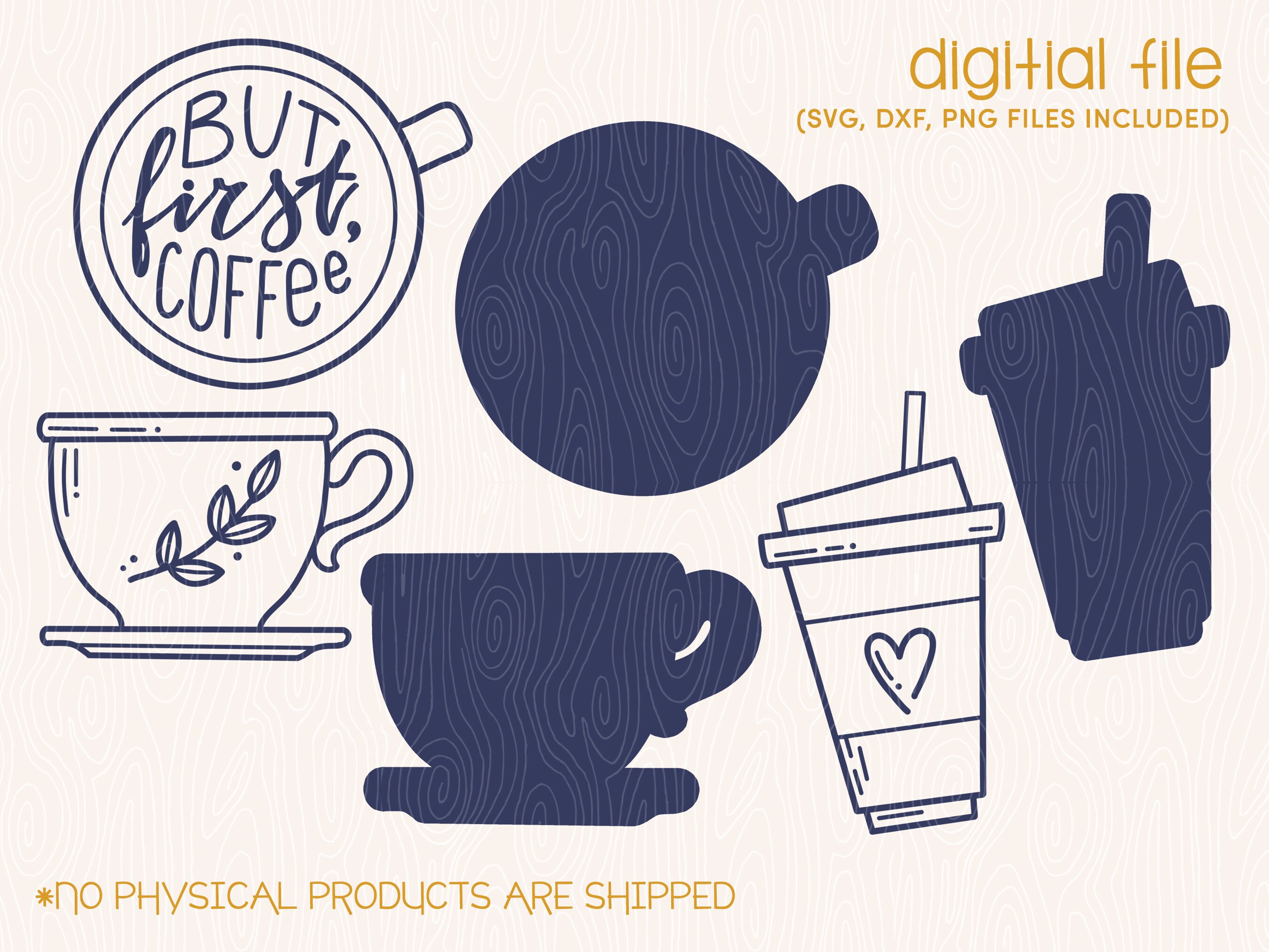 Coffee Cup Love Kitchen Laser File Commercial Use Laser & Cut Ready SVG ...