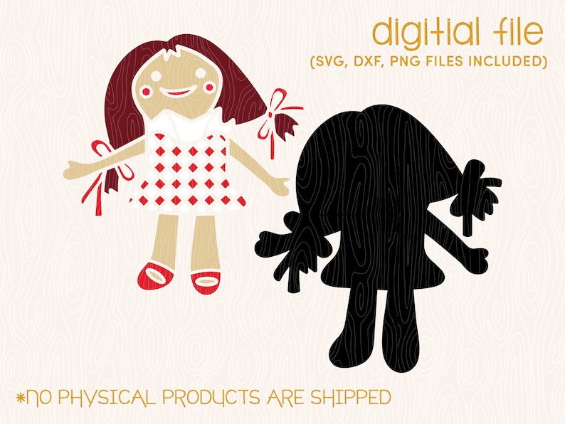 Christmas Rudolph Misfit Toy Doll Layered SVG | Commercial Use Laser ...