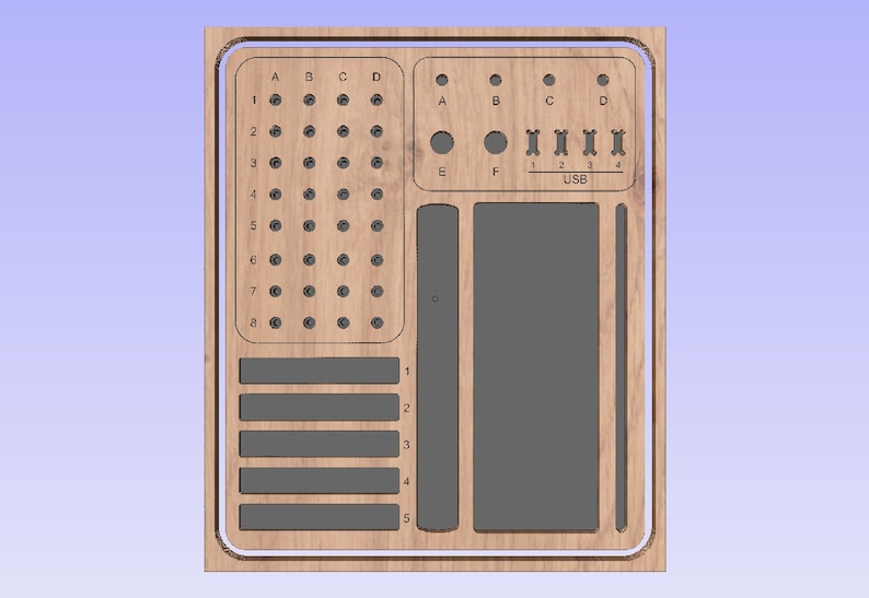 CNC Bit Storage Sets - Files Only - Etsy