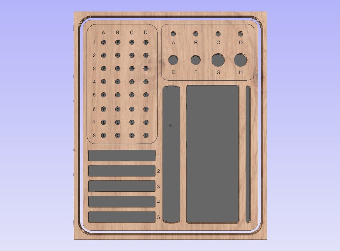 CNC Bit Storage Sets Files Only - Etsy