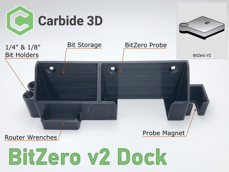 Shapeoko CNC - Bitzero V2 Dock - Etsy