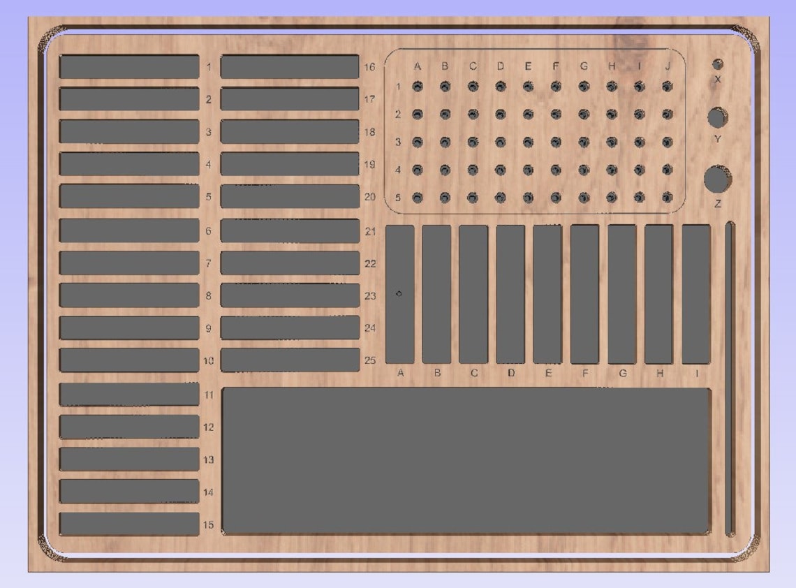 CNC Bit Storage Sets Files Only - Etsy