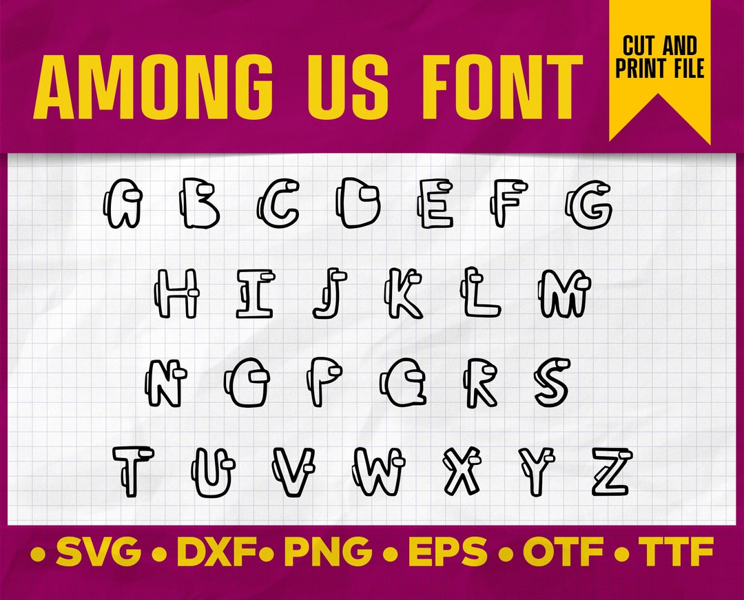 Among us font download - answersptu