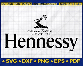 Hennessy Logo Svg | Etsy