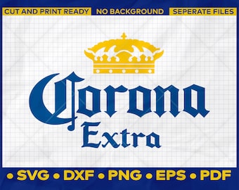 Corona Extra Logo - Etsy