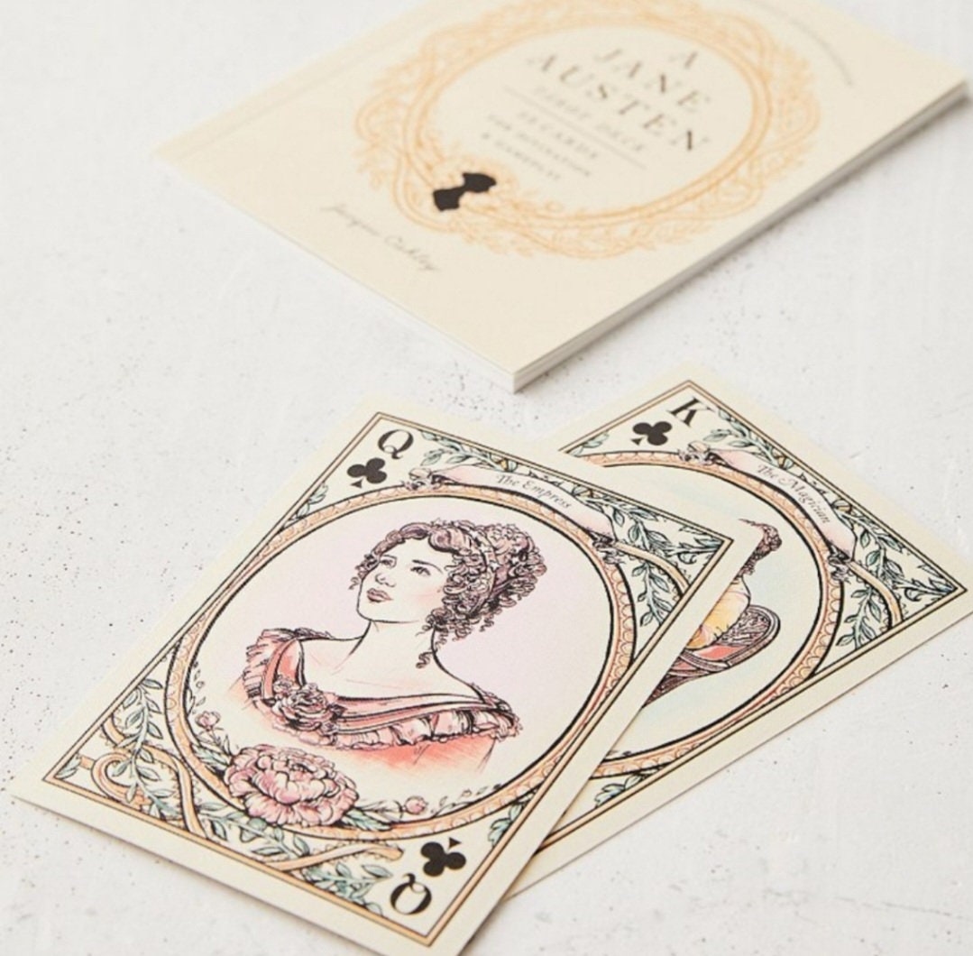 Jane Austin 53 Card Tarot Deck & Guide - Etsy
