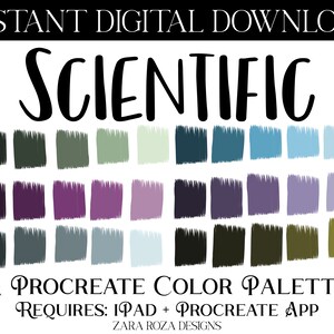 20 Procreate Color Palette Bundle Pack - VOL. 26 Set - Retro Vintage ...