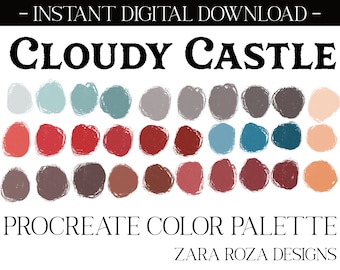 Castle Color Palette - Etsy