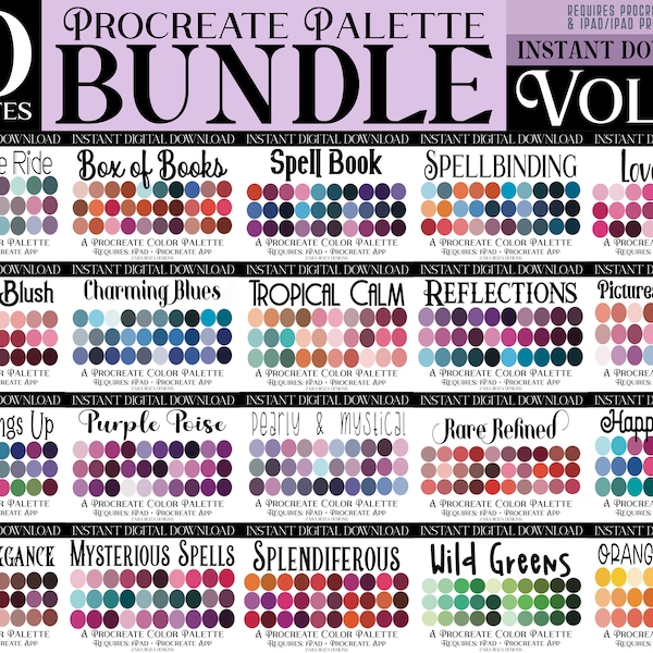 Witch Color Palette - Etsy