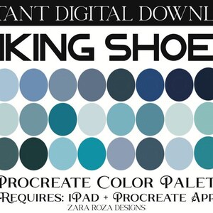 20 Procreate Color Palette Bundle Pack - VOL. 30 Set - Retro Vintage ...