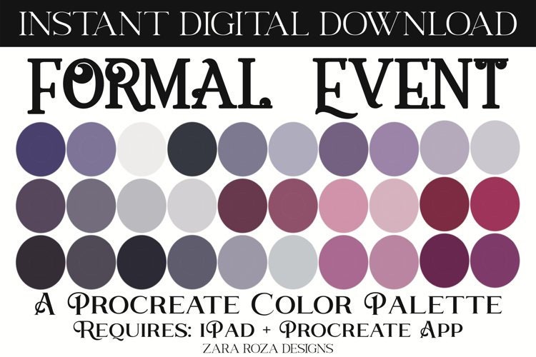 20 Procreate Color Palette Bundle Pack VOL. 32 Set Retro - Etsy Australia