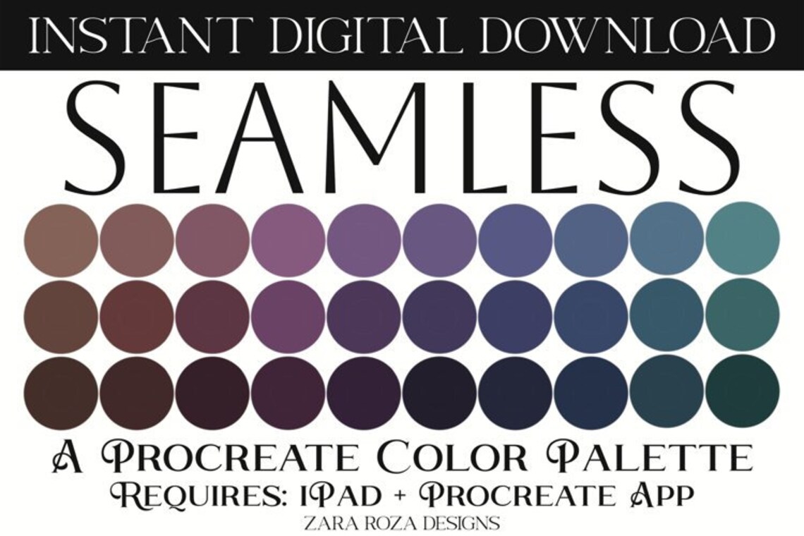 20 Procreate Color Palette Bundle Pack VOL. 27 Set Digital - Etsy Australia