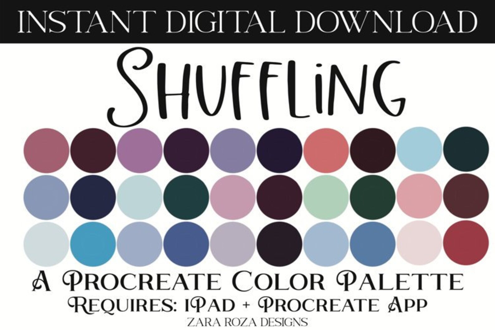 20 Procreate Color Palette Bundle Pack VOL. 32 Set Retro - Etsy Australia