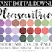 20 Procreate Color Palette Bundle Pack - VOL. 29 Set - Retro Vintage ...