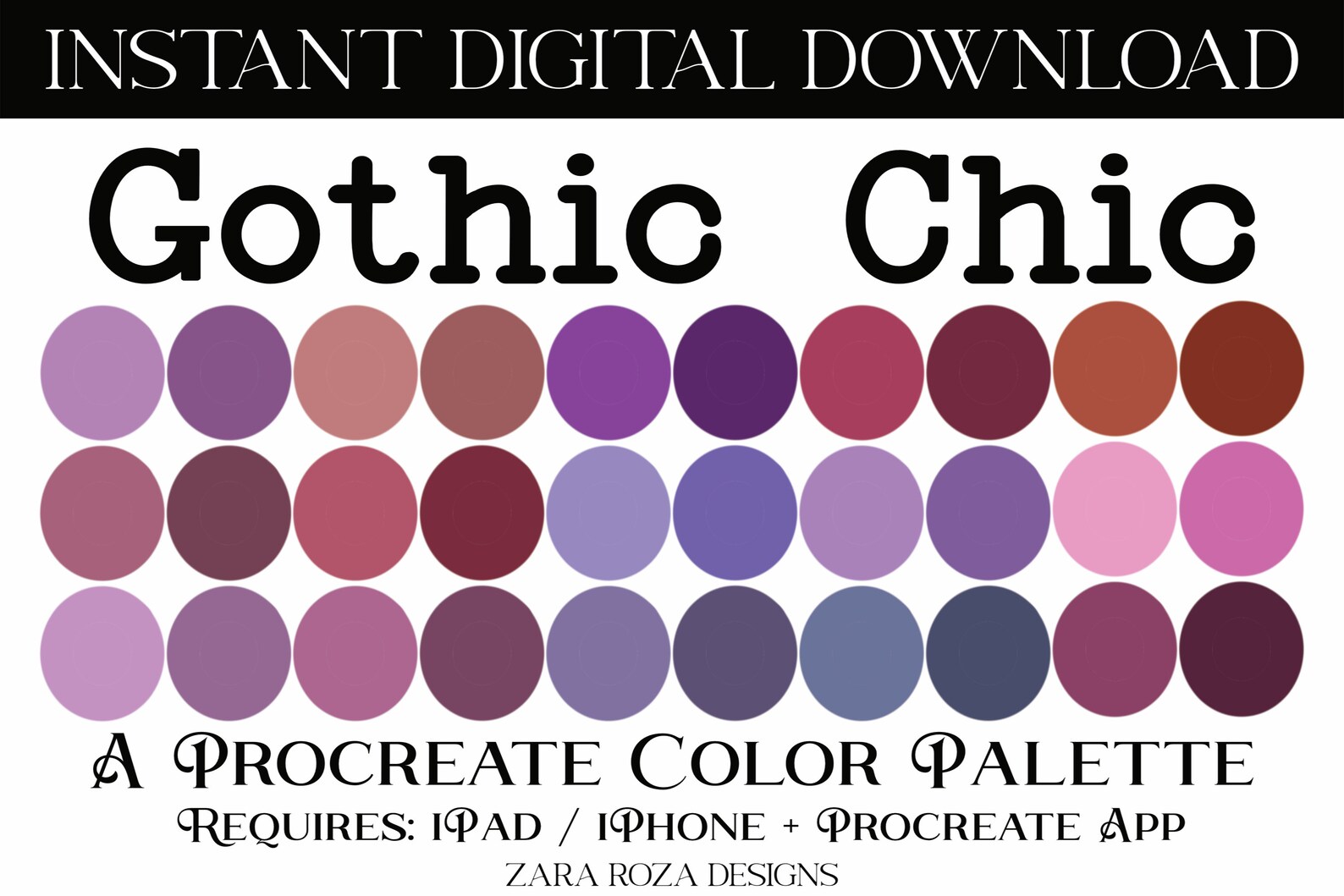 20 Procreate Color Palette Bundle Pack VOL. 32 Set Retro - Etsy Australia