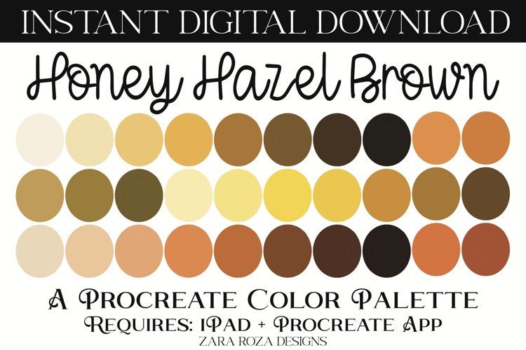 20 Procreate Color Palette Bundle Pack - VOL. 27 Set, Digital Art, Goth ...