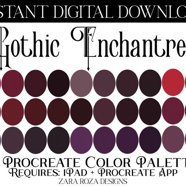Witch Color Palette - Etsy
