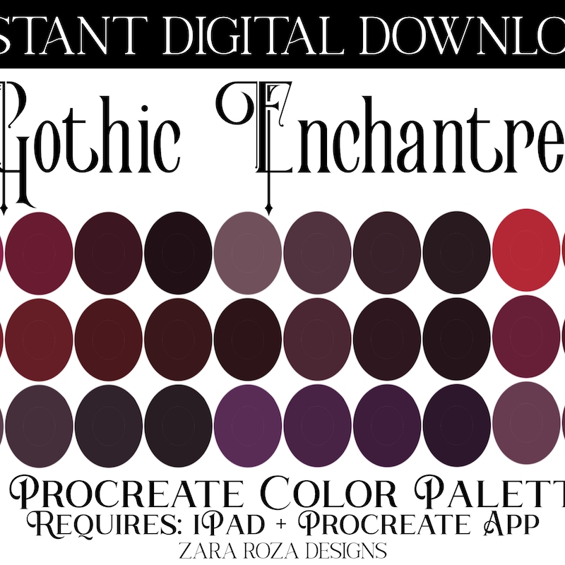 Witch Color Palette - Etsy
