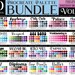 20 Procreate Color Palette Bundle Pack - VOL. 38 Set - Goth Retro ...