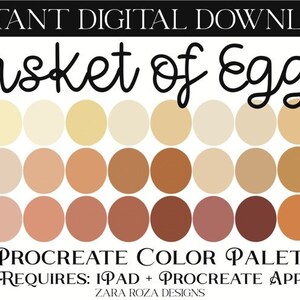 20 Procreate Color Palette Bundle Pack - VOL. 35 Set - Goth Retro ...