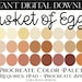 20 Procreate Color Palette Bundle Pack - VOL. 35 Set - Goth Retro ...