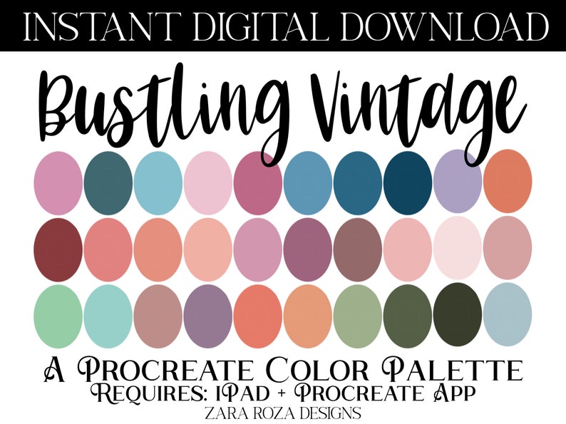 20 Procreate Color Palette Bundle Pack VOL. 15 Set Goth - Etsy Australia