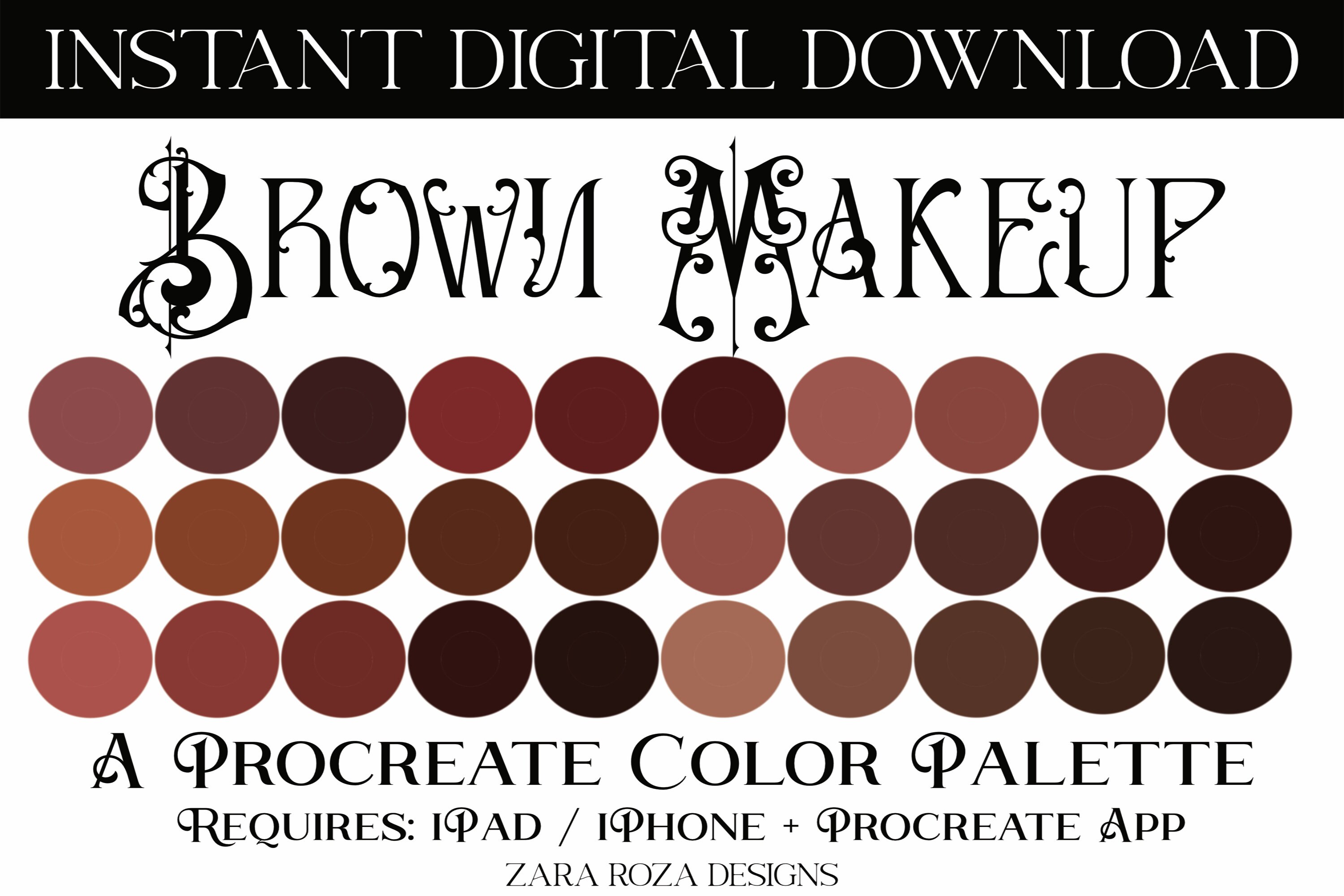 20 Procreate Color Palette Bundle Pack VOL. 31 Set Retro - Etsy Australia