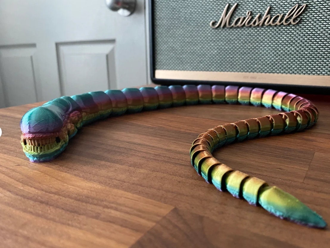 Articulated Chest Burster Model - Iconic 'alien' Burster for Sci-fi ...