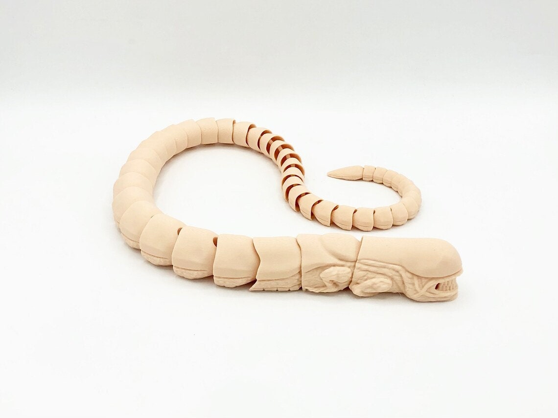 Articulated Chest Burster Model Iconic 'alien' - Etsy