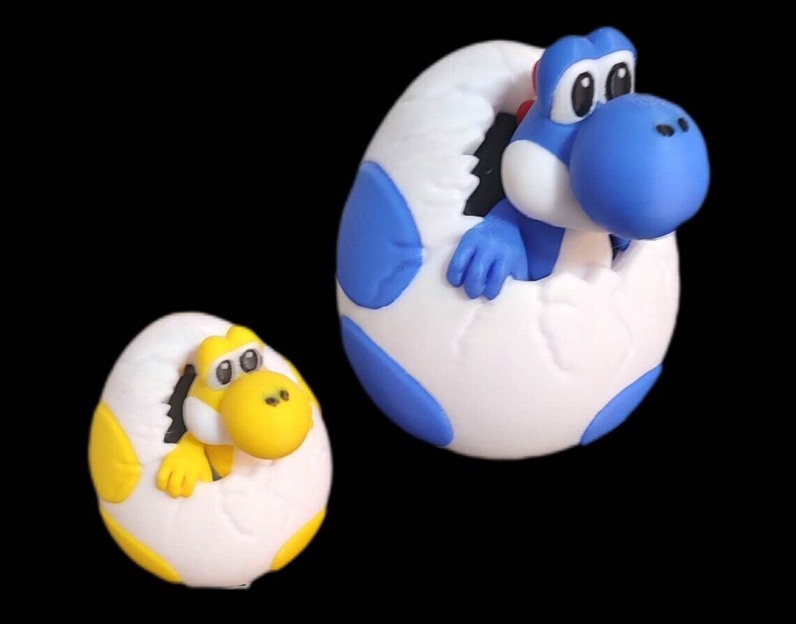 Yoshi-inspired Easter Egg 3D Printed Celebratory Keepsake - Etsy
