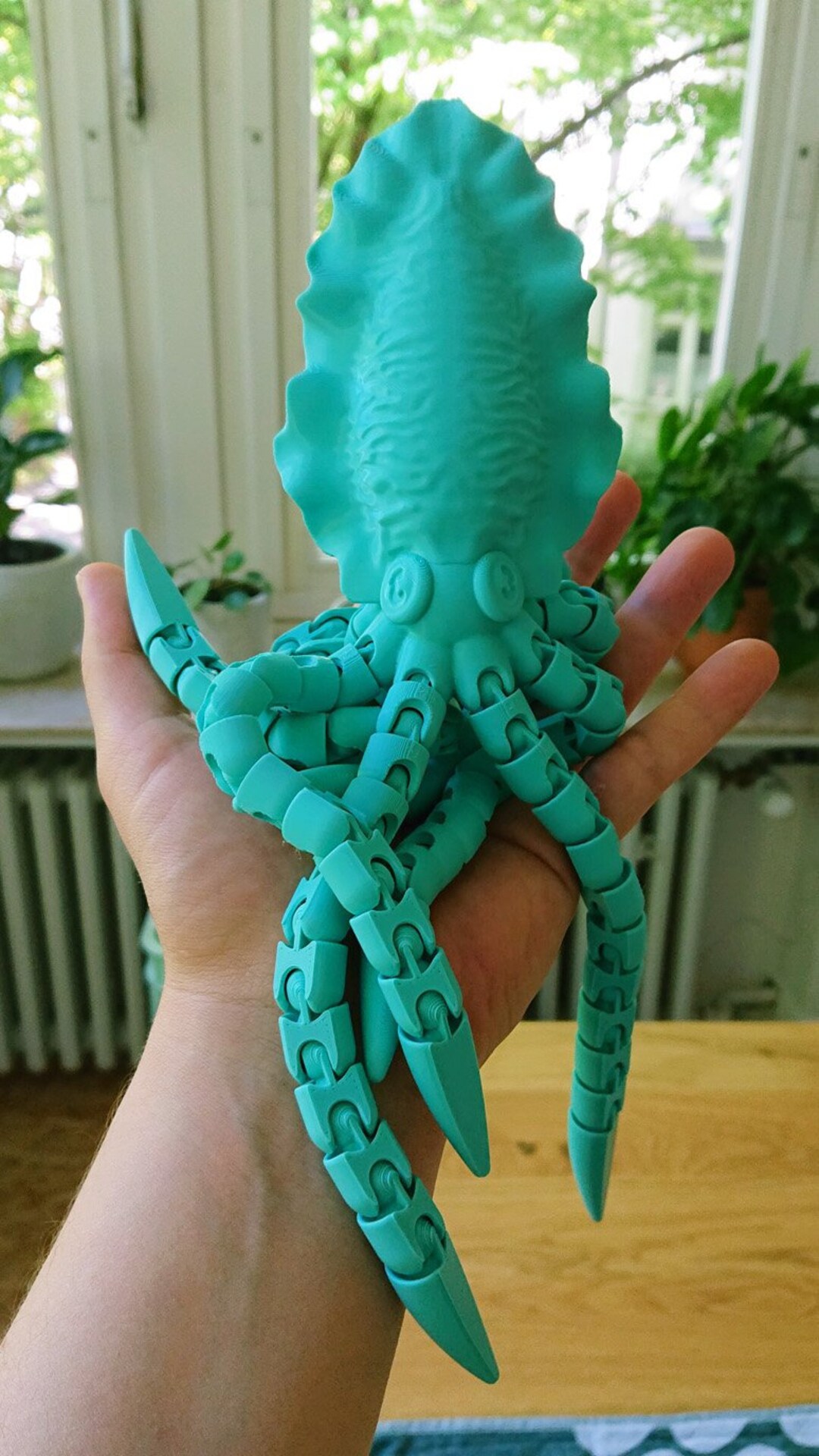 Articulated Cuttlefish - 3D Printed and Posable Marine Wonder - Etsy
