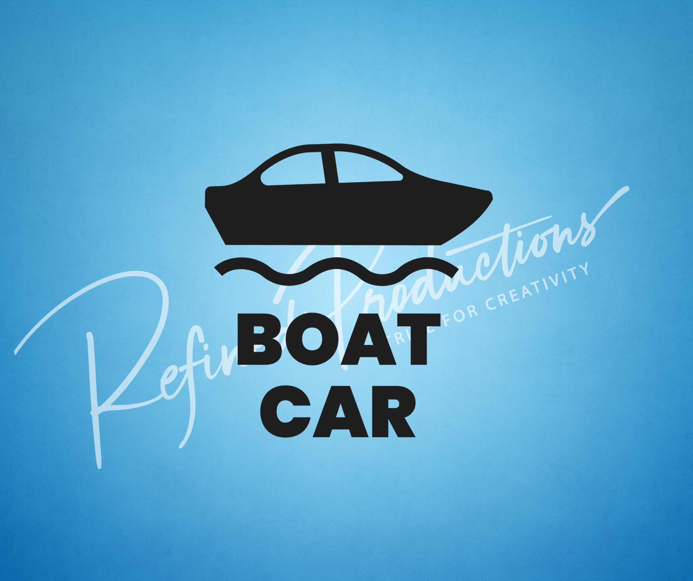 Boat Car Vinyl Car Button Decal - Etsy