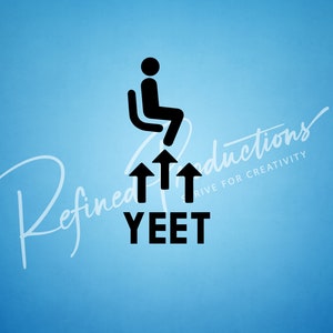 Ejection Seat YEET Car Button Vinyl Decal - Etsy