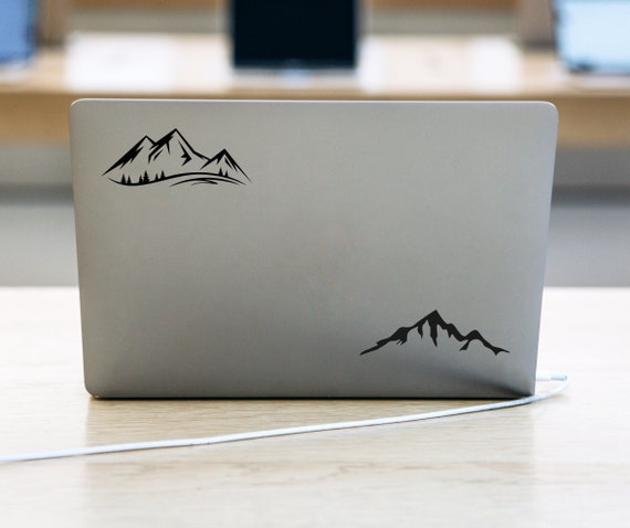 Mountain Range Decal Car Decals Vinyl Decal Mountains | Etsy