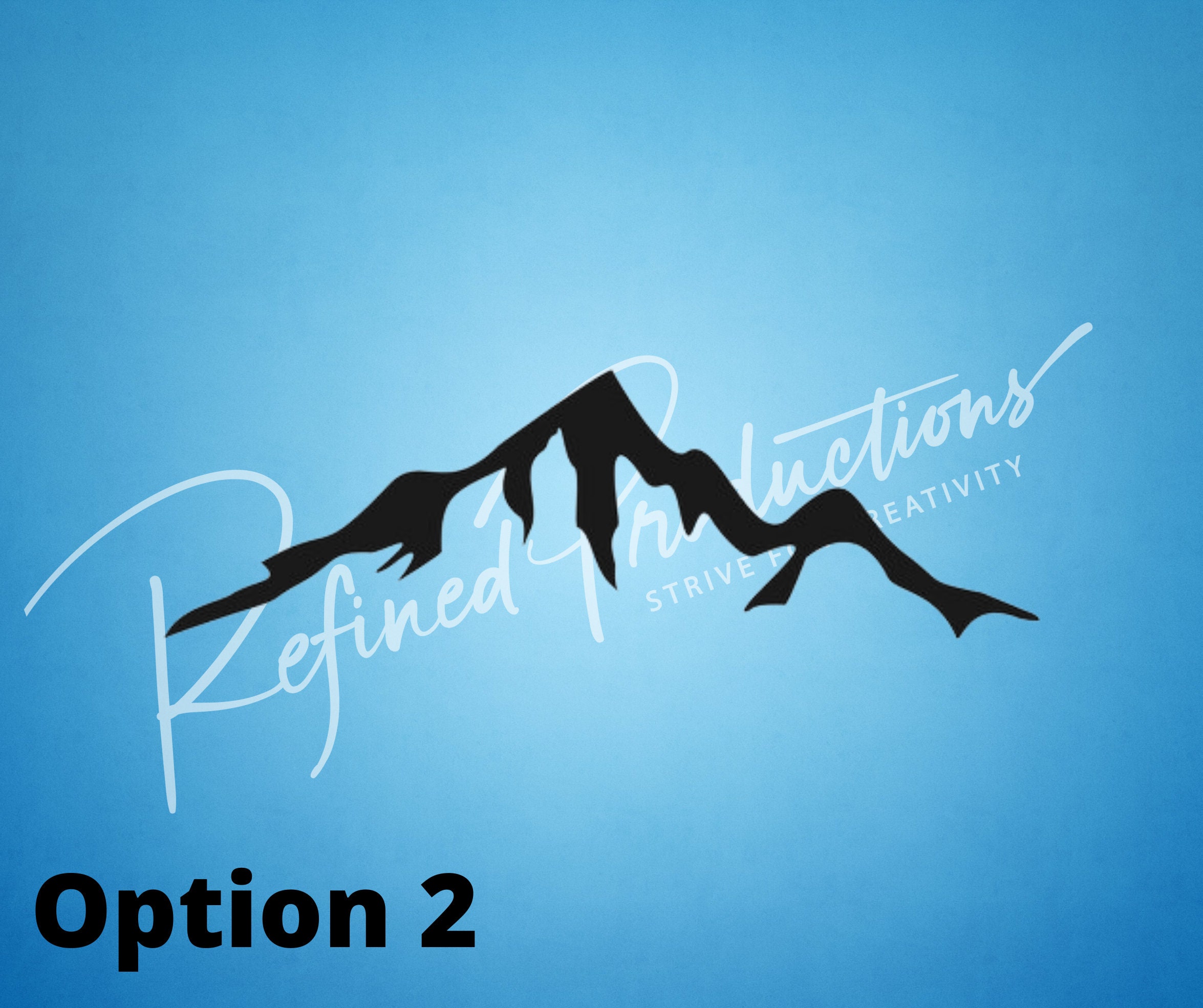 Mountain Range Decal Car Decals Vinyl Decal Mountains - Etsy