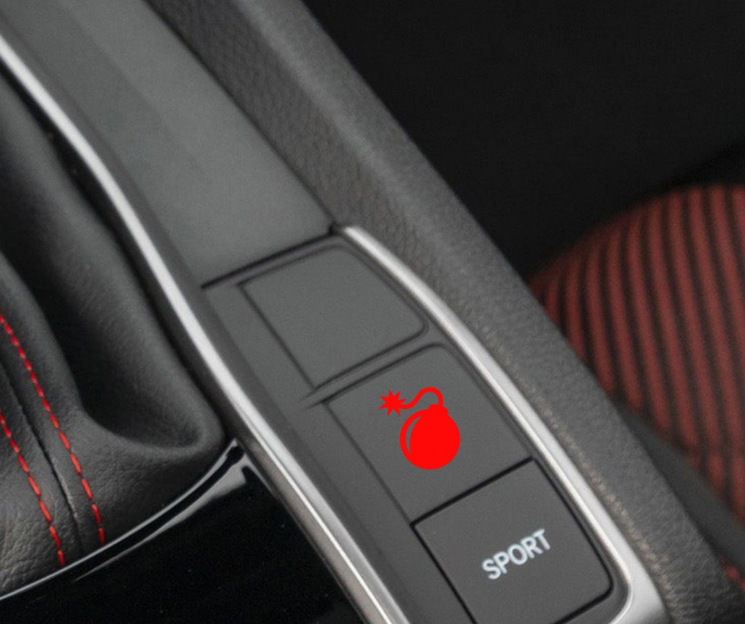 Self Destruct Vinyl Decal Button for Car - Etsy