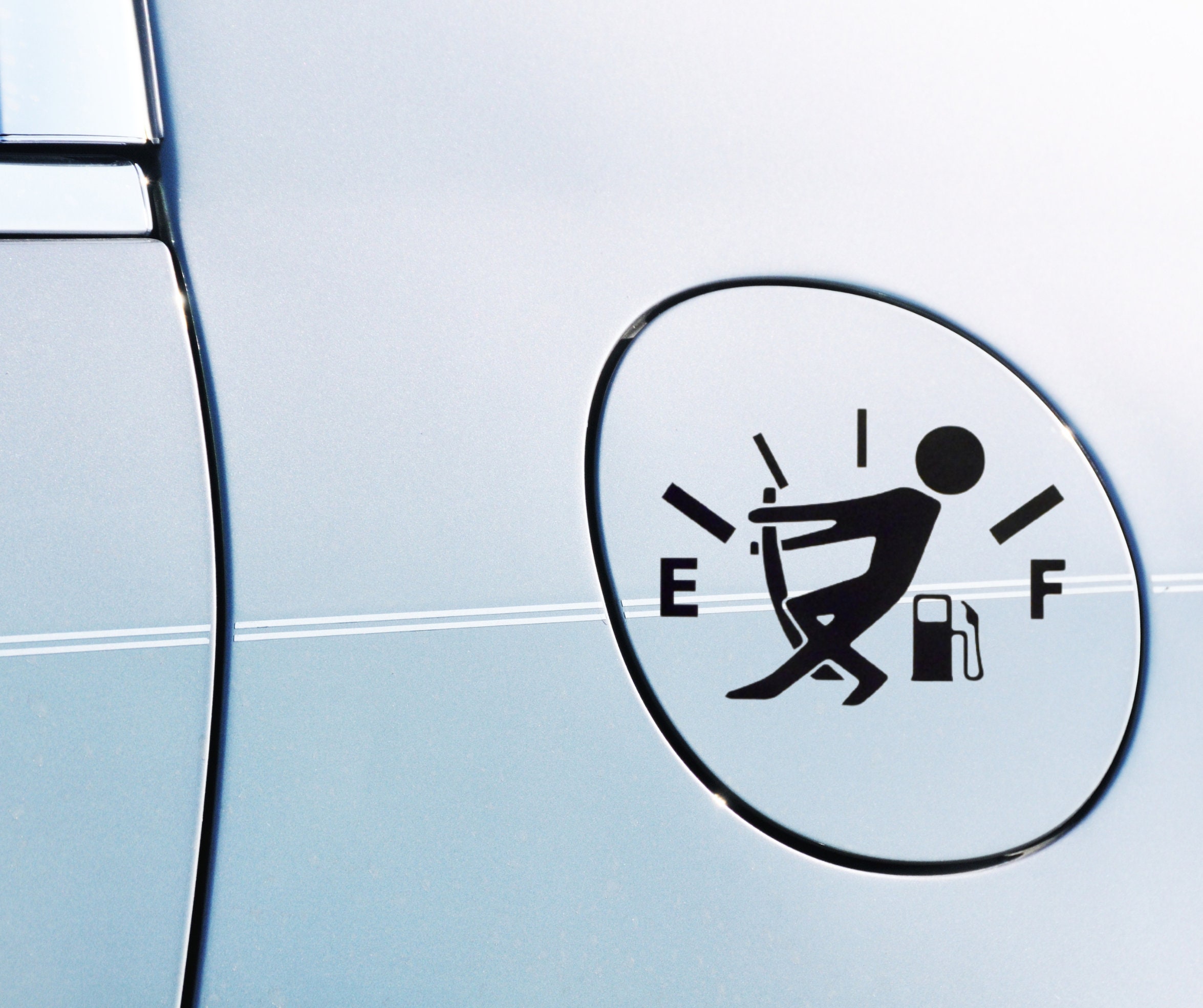 Guy Gas Gauge Decal Fuel Gauge Car Decal - Etsy Canada