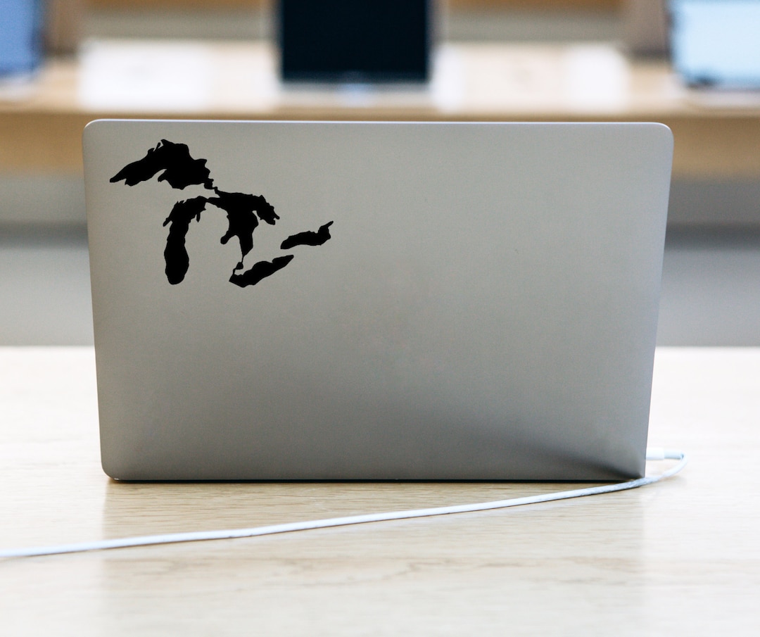 Great Lakes Vinyl Decal Sticker Great Lakes Handmade - Etsy