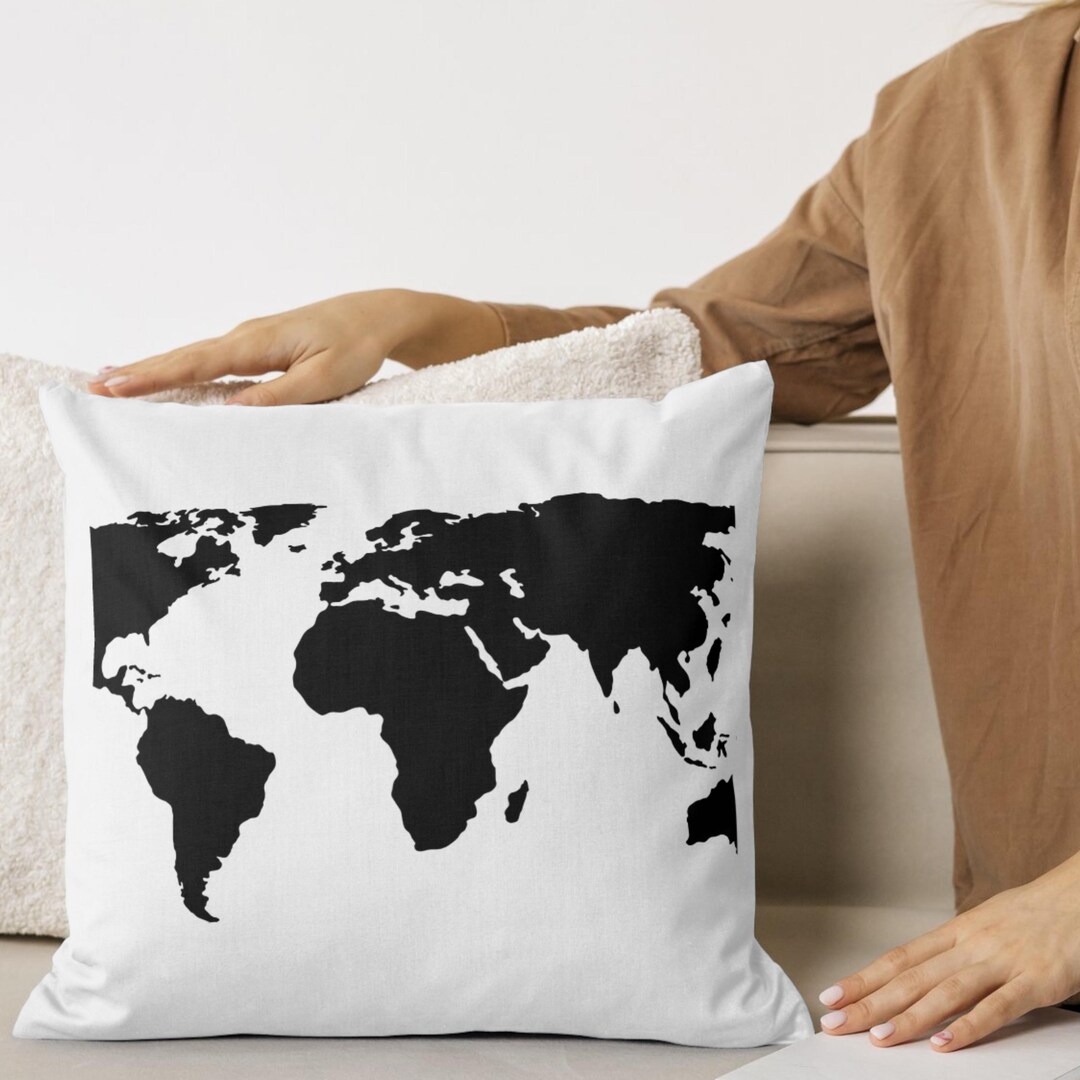 World Map Digital Cut Files - Etsy
