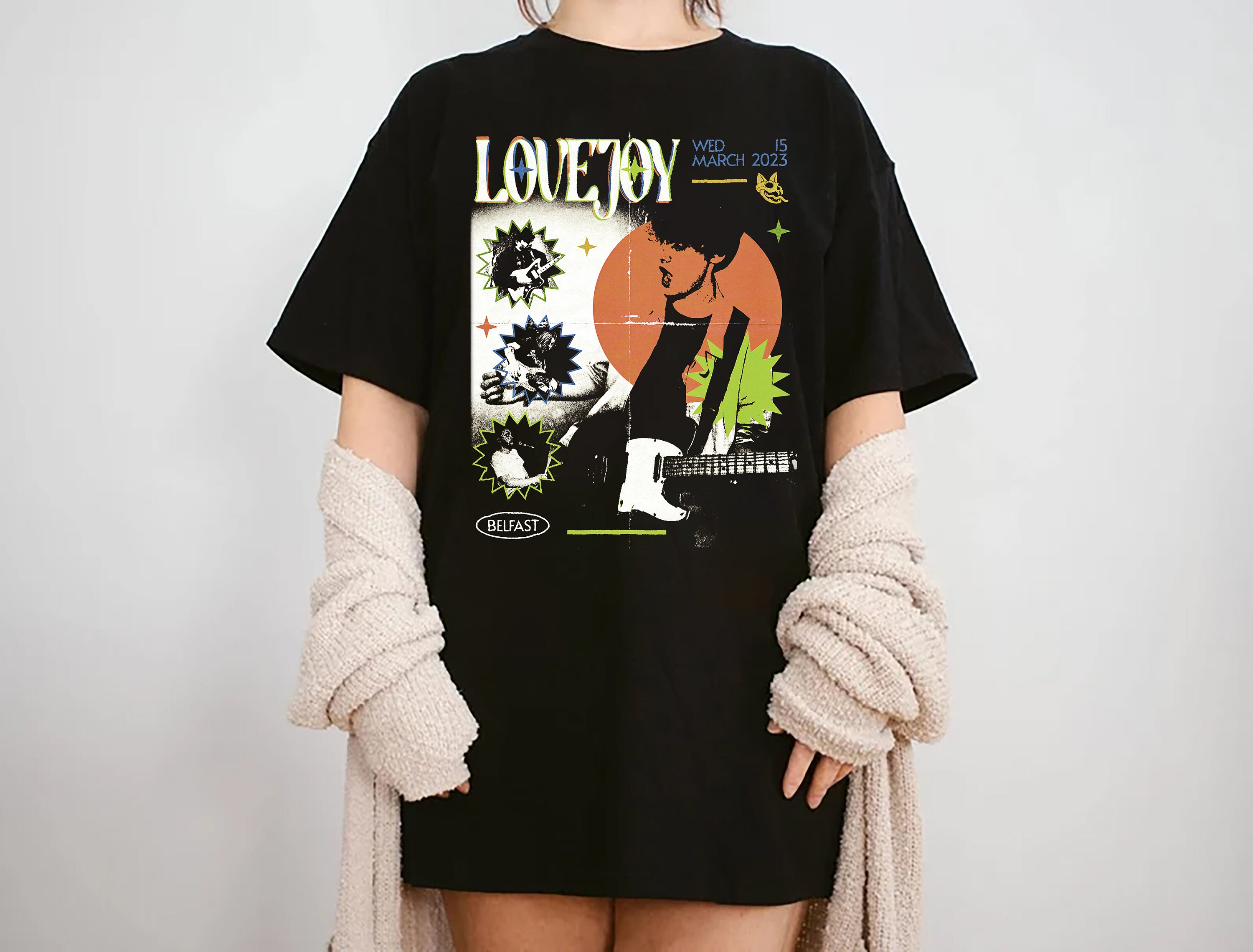 Lovejoy Tour 2023 Png , Lovejoy Tour Concert Merch, the Lazy Cat Png ...