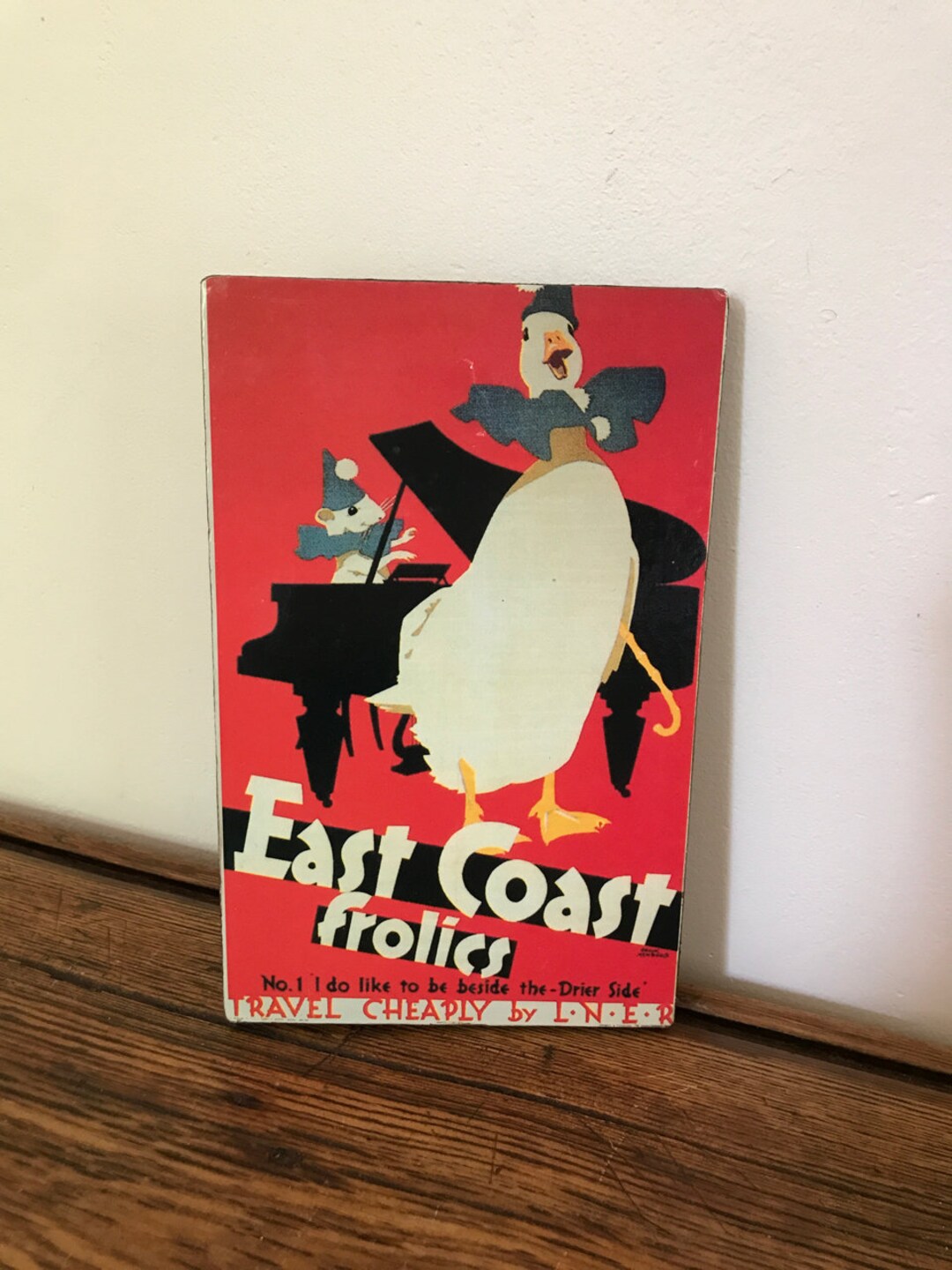 LNER Advertising Card Table - Etsy Australia