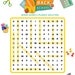Kids Back to School Digital Download Word Search Puzzle - School House ...
