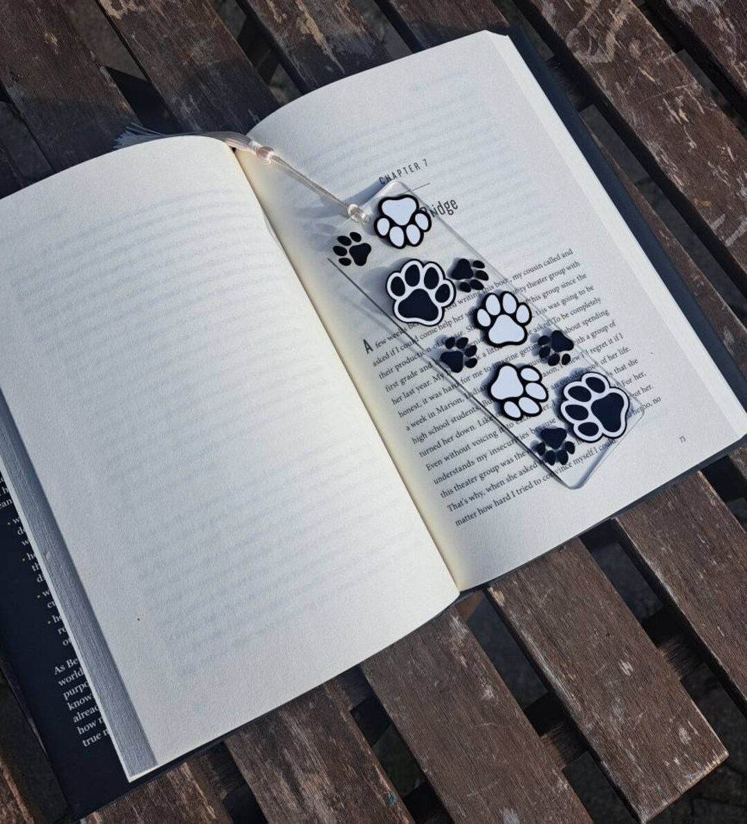 Bookmarks Dog Paw Bokmark Dog-paw-gift for Book-gift for Teacher ...