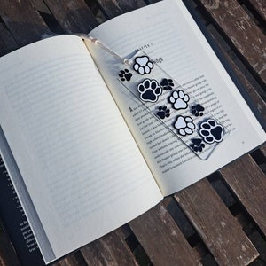 Bookmarks Dog Paw Bokmark Dog-paw-gift for Book-gift for Teacher ...